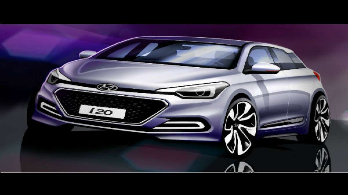 Hyundai releases New i20 car sketches - Tamil DriveSpark