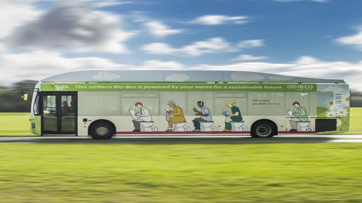 England's First ‘Poo Bus’ Rides on Human Waste Fuel - Tamil DriveSpark