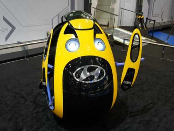 Hyundai showcases egg-shaped urban electric car | முட்டை வடிவில் ஓர் ...