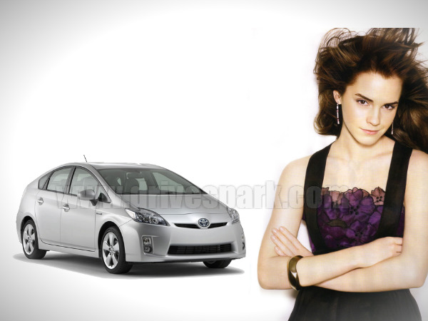 Hot Emma Watson Luxury car | டொயோட்டா பிரையஸுடன் எம்மா வாட்சன்! - Tamil ...
