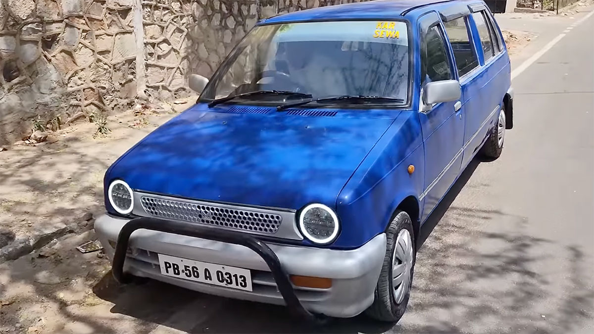 Maruti 800 Modified An Ambulance மாருதி 800 காரை இப்படியெல்லாம் கூட ...