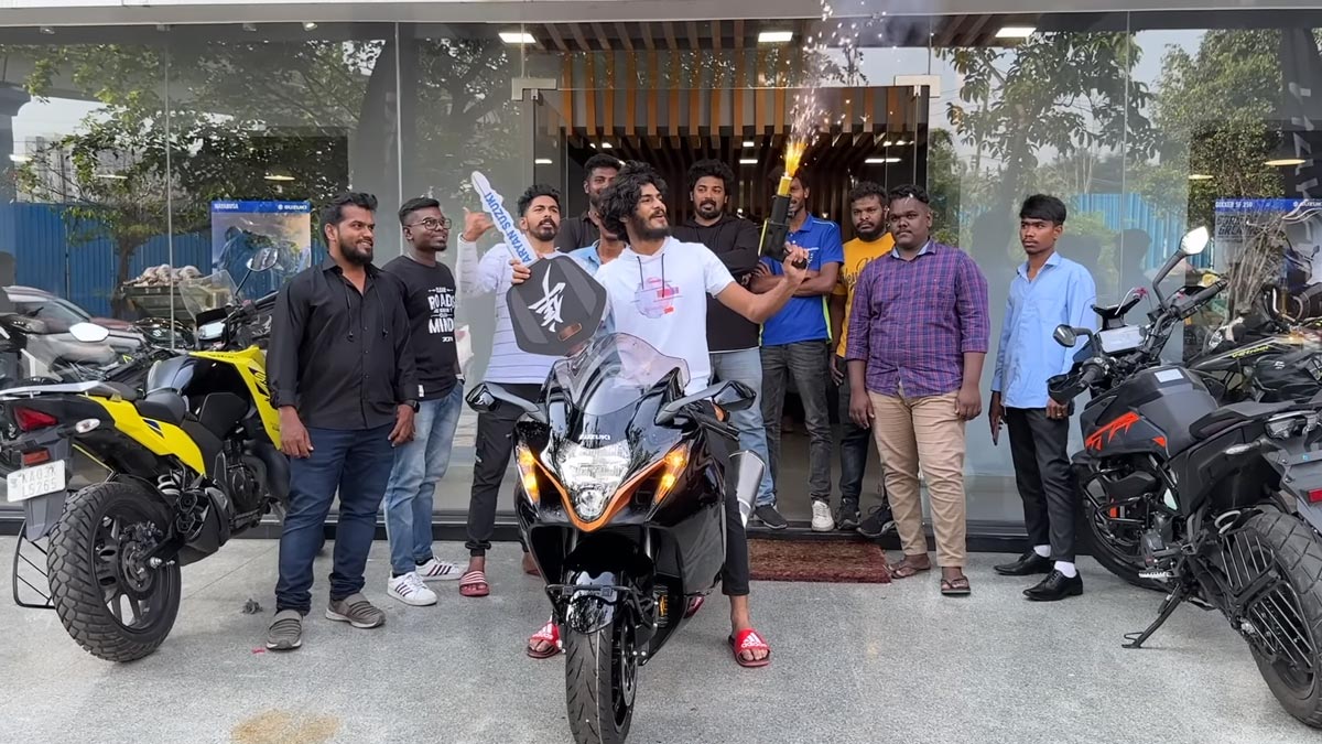 TTF Vasan Hayabusa Delivery - ரூ17 லட்சம் மதிப்பிலான சூப்பர் பைக்கை ...
