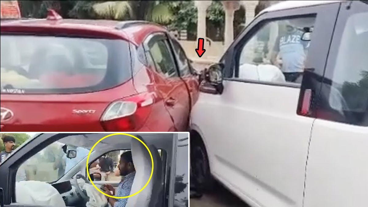 MG Comet EV Crash Video -அப்பளமா நொருங்கிடும்னு நினைச்சிட்டு இருந்தோம் ...