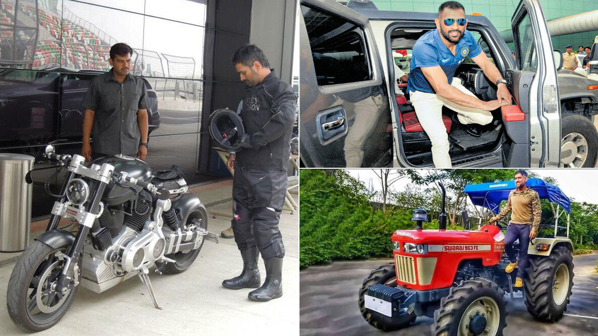 MS Dhoni's Bike And Car Collection தோனியிடம் உள்ள பைக், கார்கள் லிஸ்ட் ...