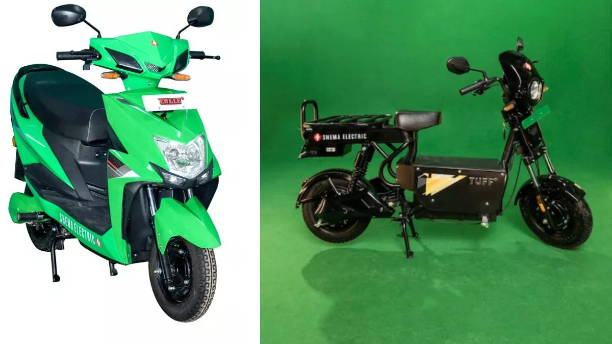Shema Eagle Plus & TUFF Plus Electric Scooters Unveiled : ஷேமா ...