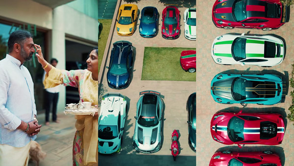 Boopesh Reddy Ayudha Pooja Celebration With Super Cars: பல கோடி ரூபாய் ...