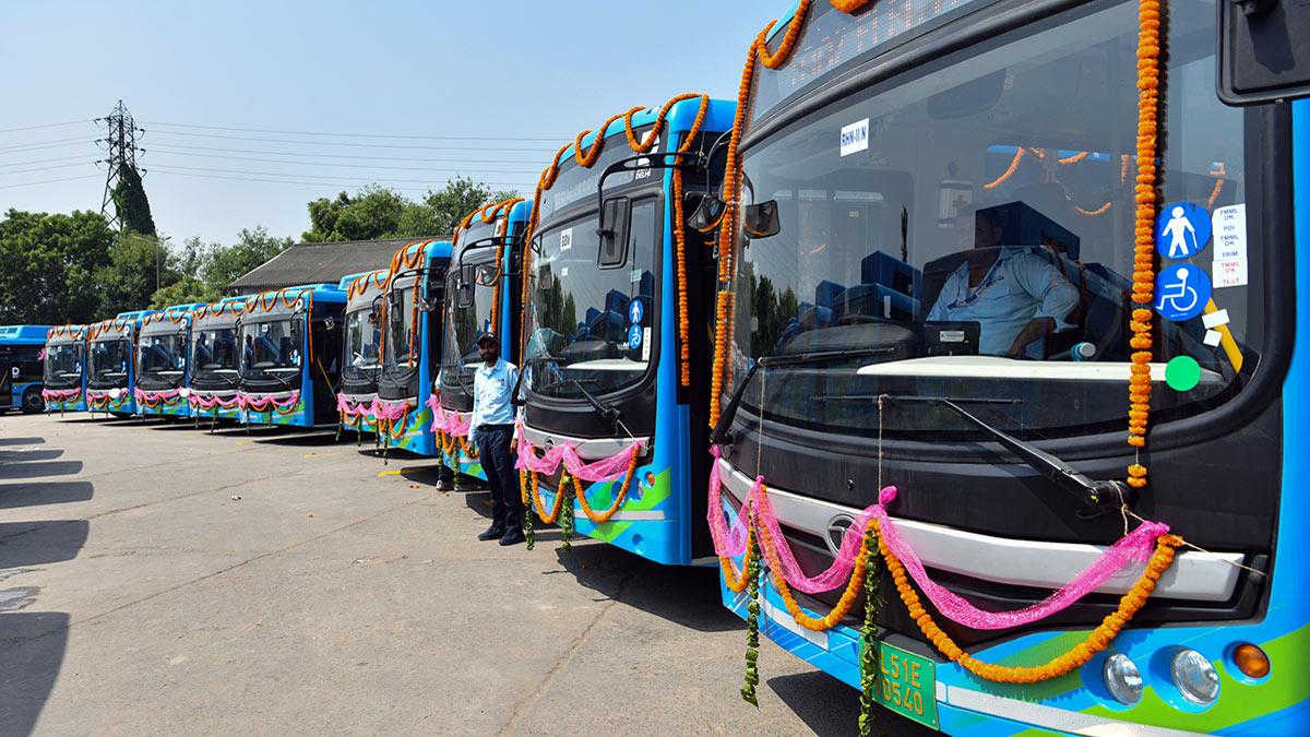 PM Ebus Sewa 700 Electric Bus in Tamilnadu - தமிழகத்திற்கு 700 ...