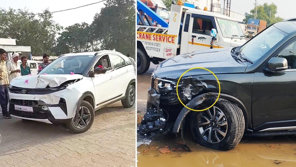 Mahindra Scorpio N, Tata Nexon Accident During Delivery: பல லட்ச ரூபாய் ...