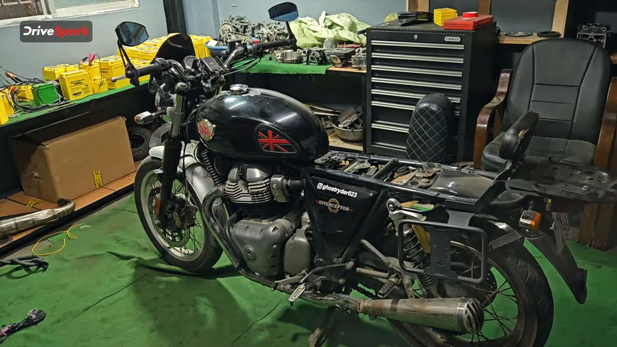 Royal Enfield Interceptor 650 Converted At NMW Racing : - Tamil DriveSpark
