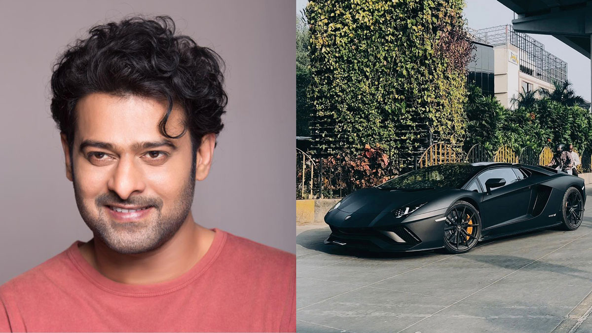 Telugu Actor Prabhas Changed His Lamborghini Car Colour : லம்போர்கினி ...