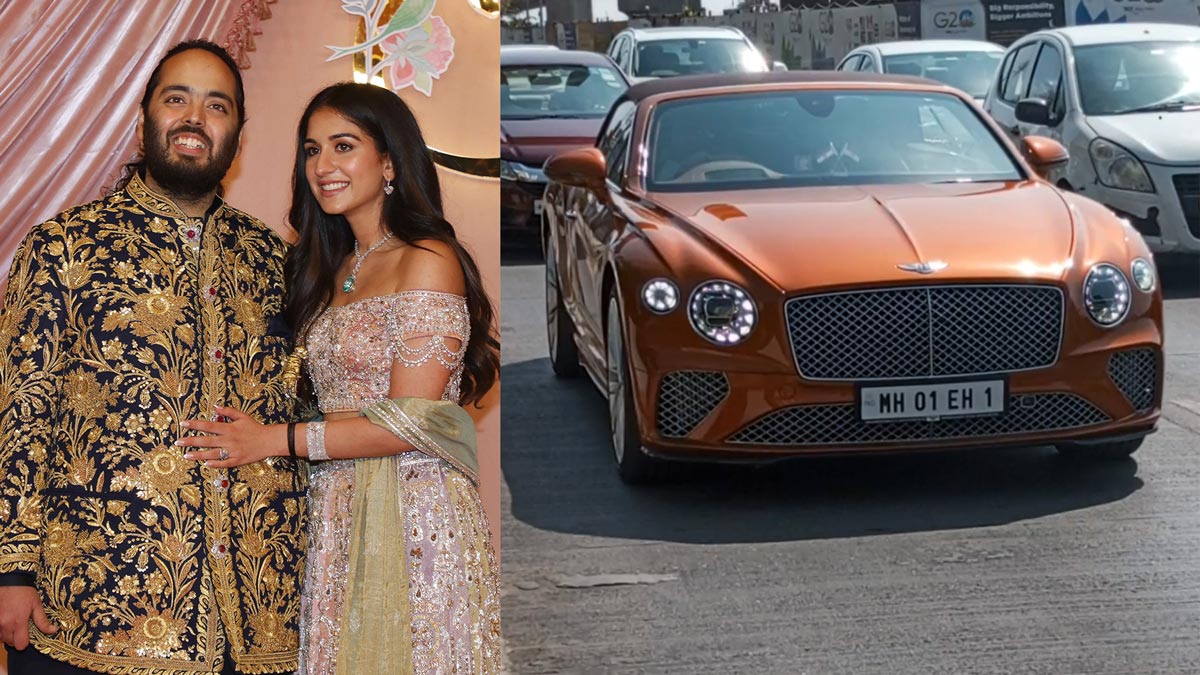 Ambani & Merchant's Opulent Cars.. இந்த மாதிரி ஒரு பிஎம்டபிள்யூ காரை ...